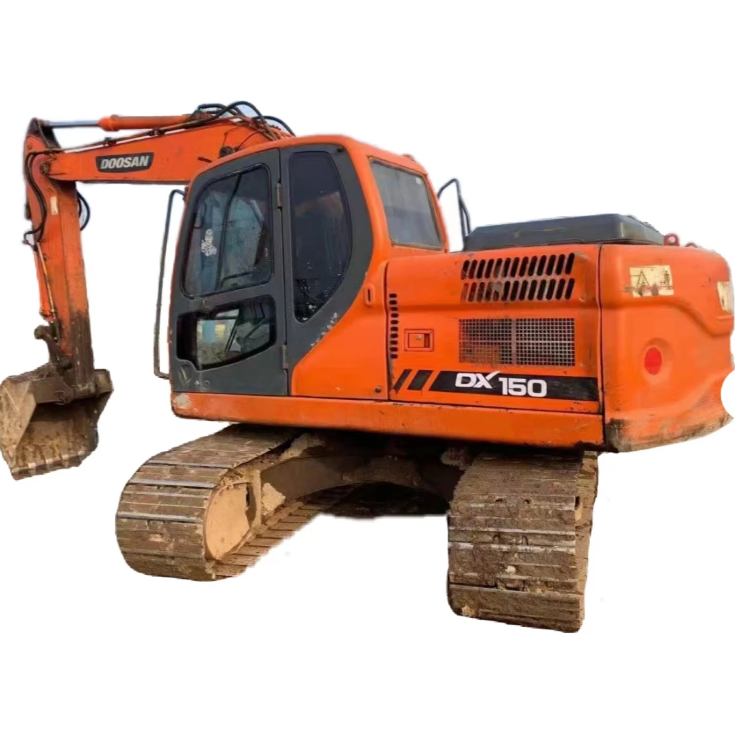 Used Original Doosan Dx150 Dx150lc-9c Hydraulic Excavator 15 Tons Midi Excavator Low Price For ...