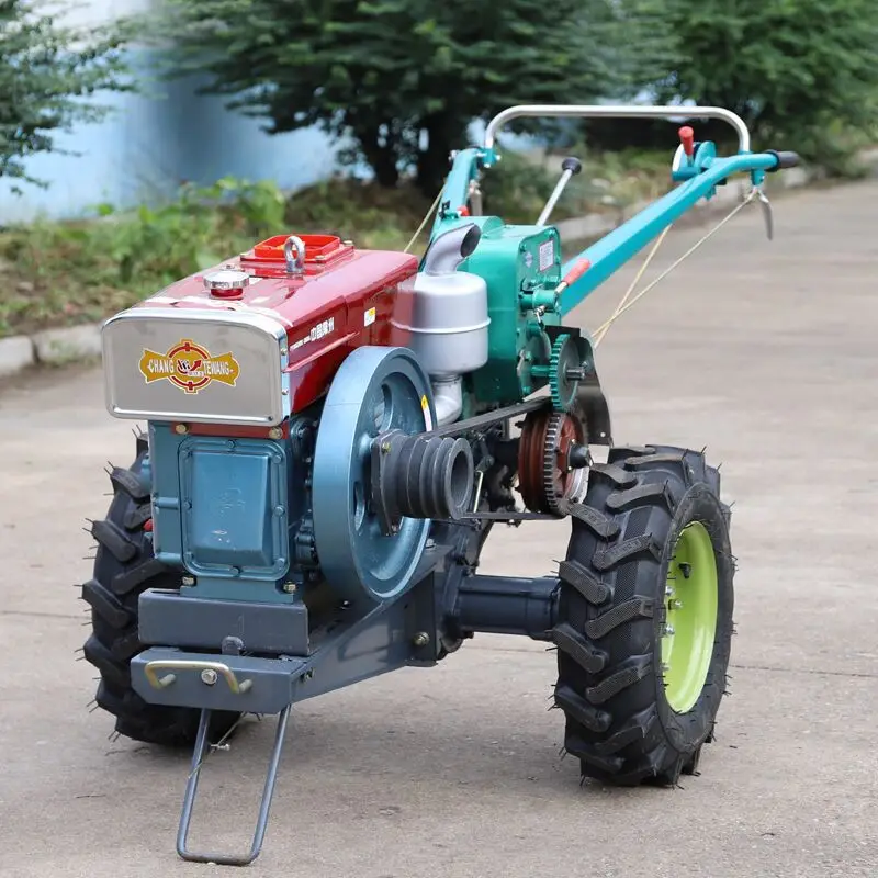 Eco-friendly Walking Tractor with Adjustable Tiller Farm