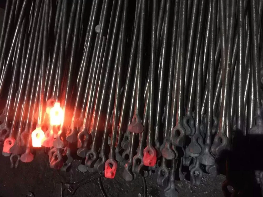 Pole Line Hardware Angle Type Anchor Rod Thimble Eye Bolt| Alibaba.com