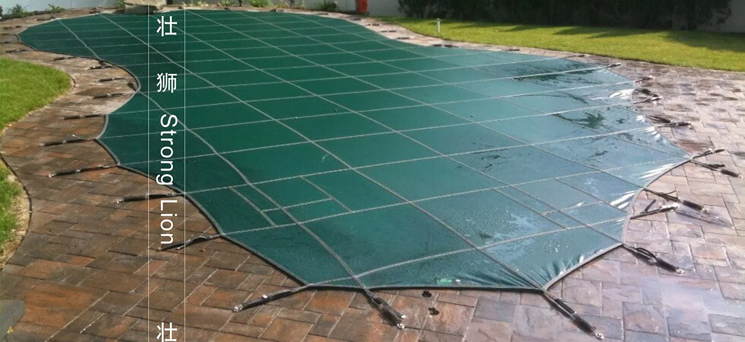 Super Dense Mesh Pool Safety Cover Winter Leaf Swimming Cover Safety ...