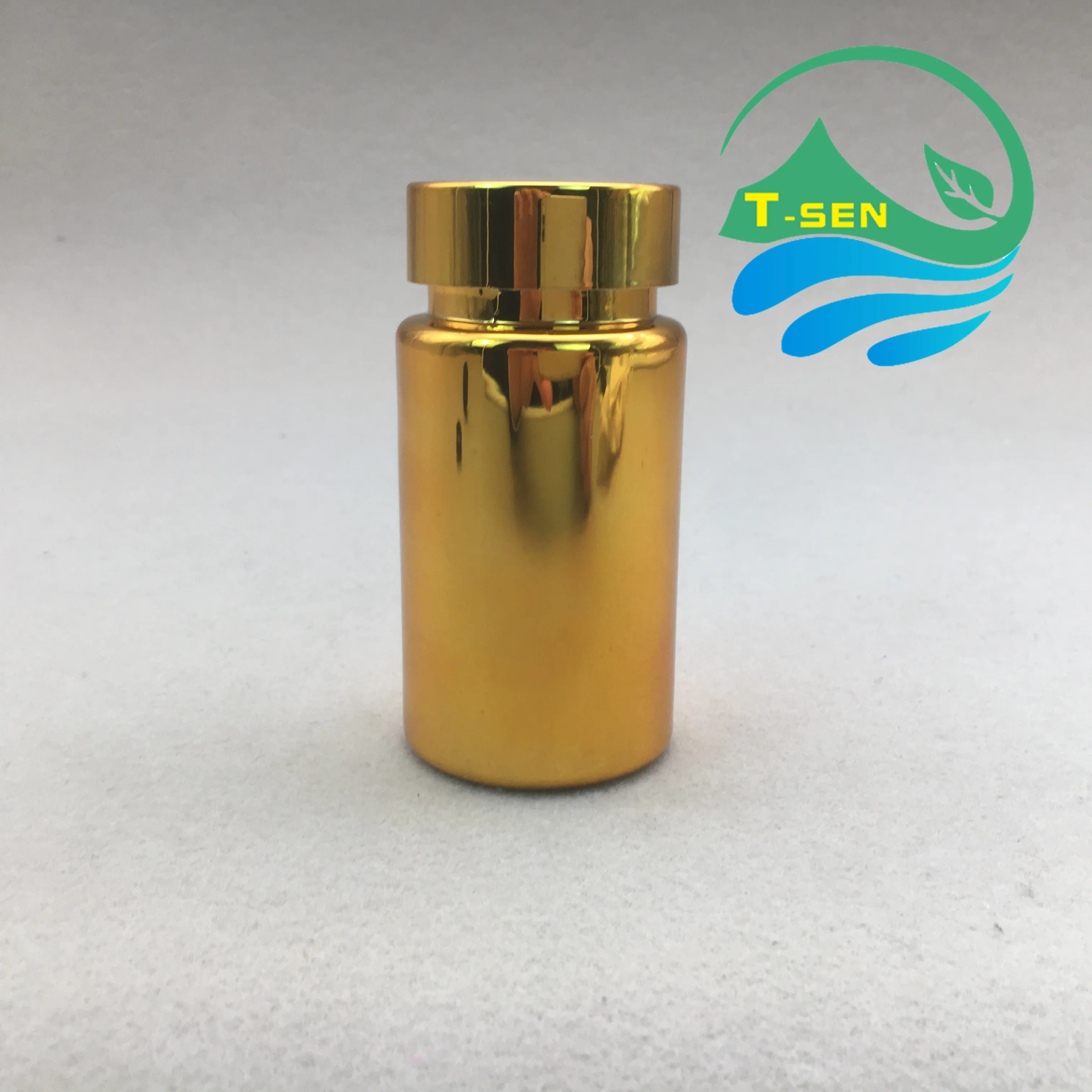 Factory Supply,Gold-plated Medicine Bottle,Pills Or Capsule Bottle ...