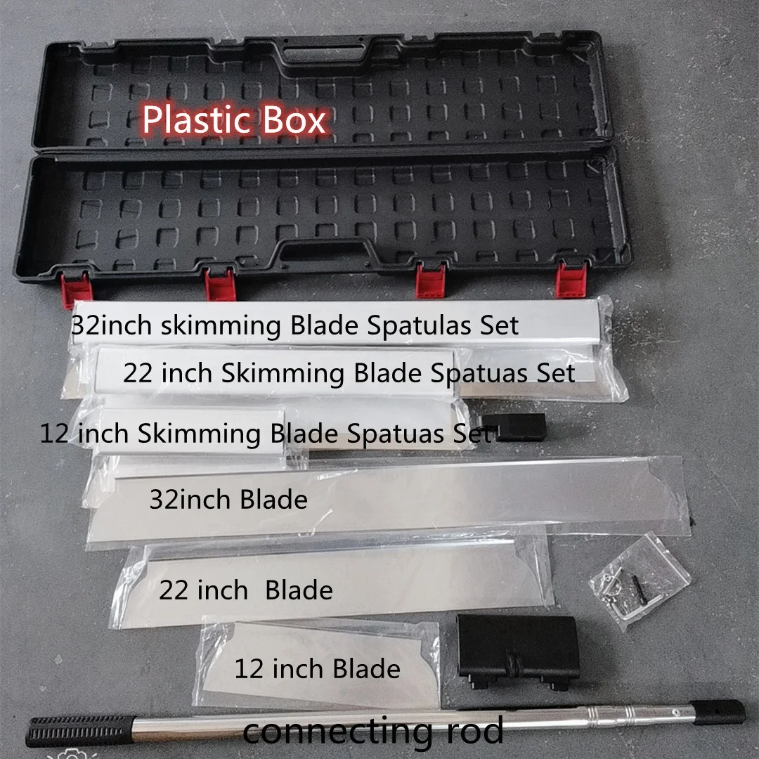 Telescopic Pole Drywall Skimming Blade Wall Cement Plaster Scraper Hand ...