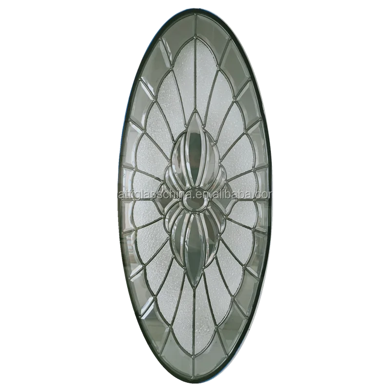 Entry Door Oval Glass Insert 36"80" - Vatti Glass