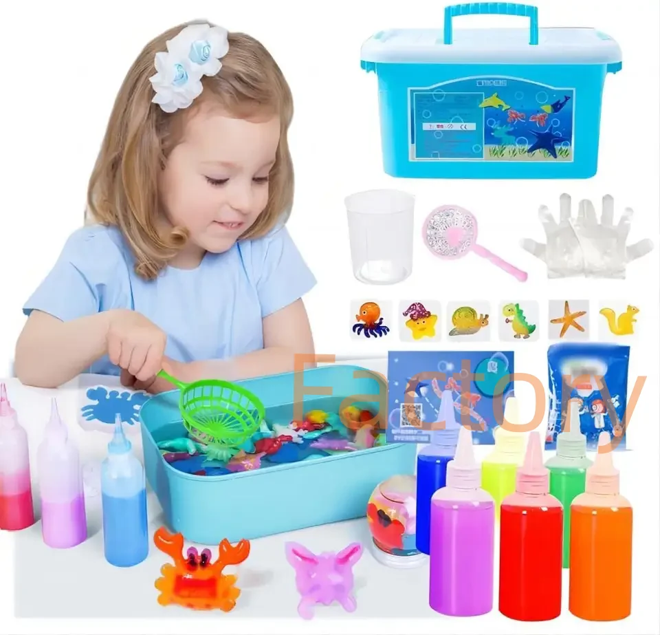 2024 6colors New Animal Water Bead Kit DIY Hand Made Magic Water Toy ...