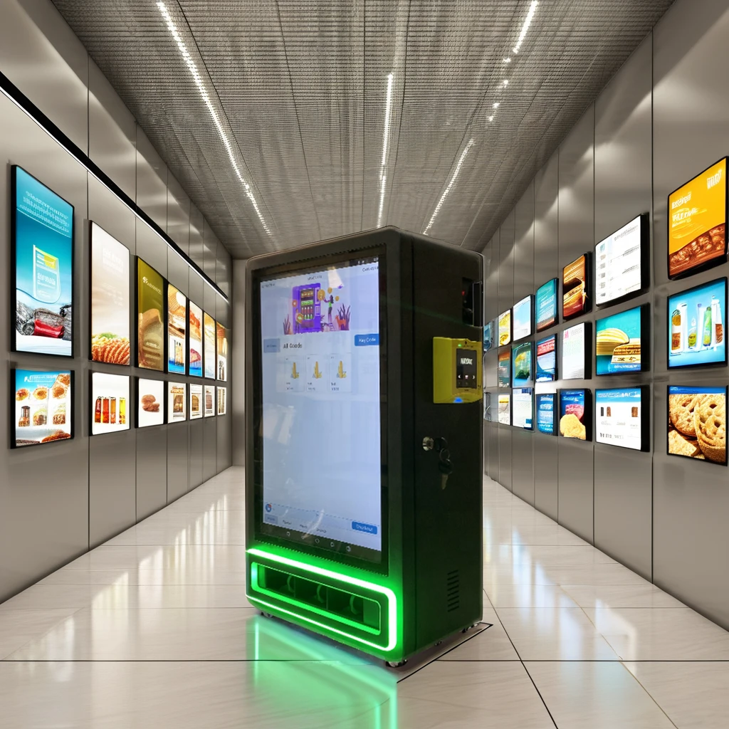 2025 New Design Smart Wall Mounted Vending Machine Mini Power Bank ...