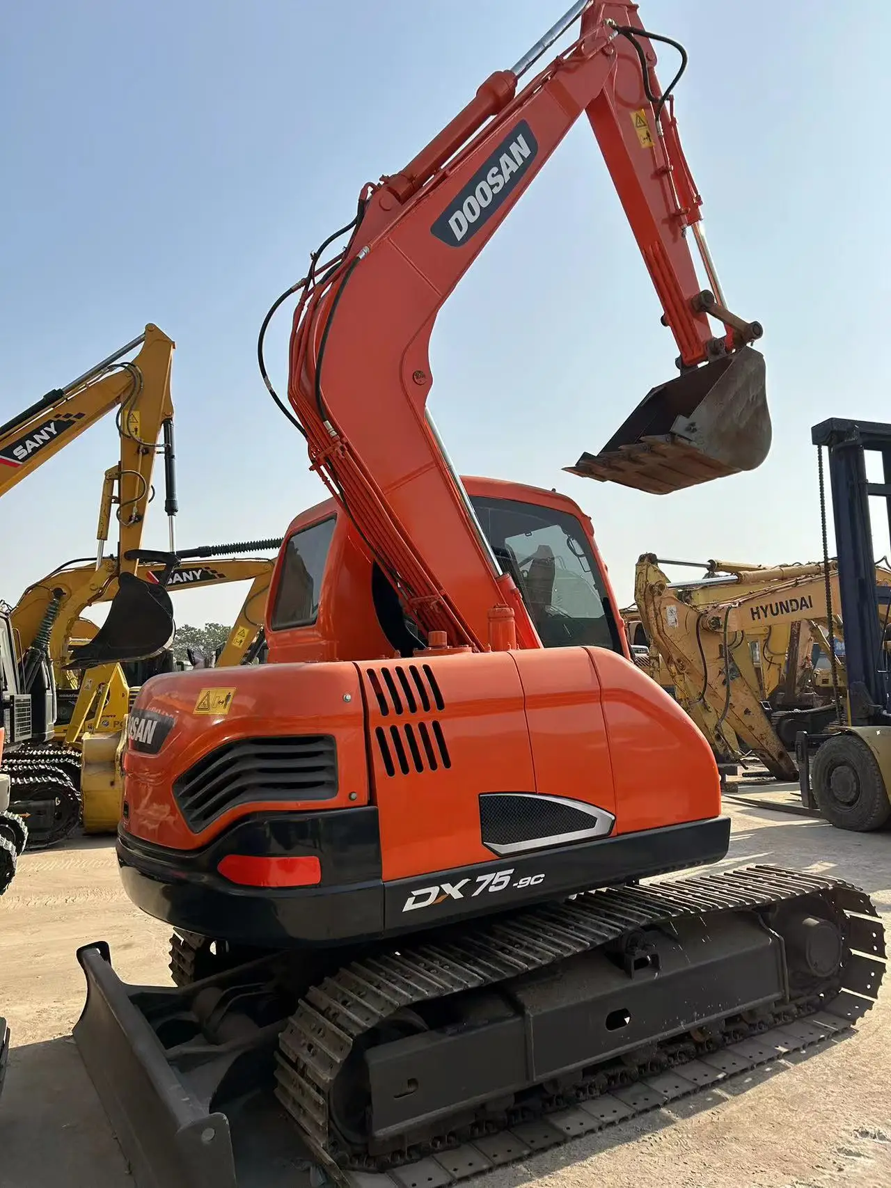 Used Small Excavator Machine Doosan Dx75 7ton Dx60 Dx70 Crawler ...