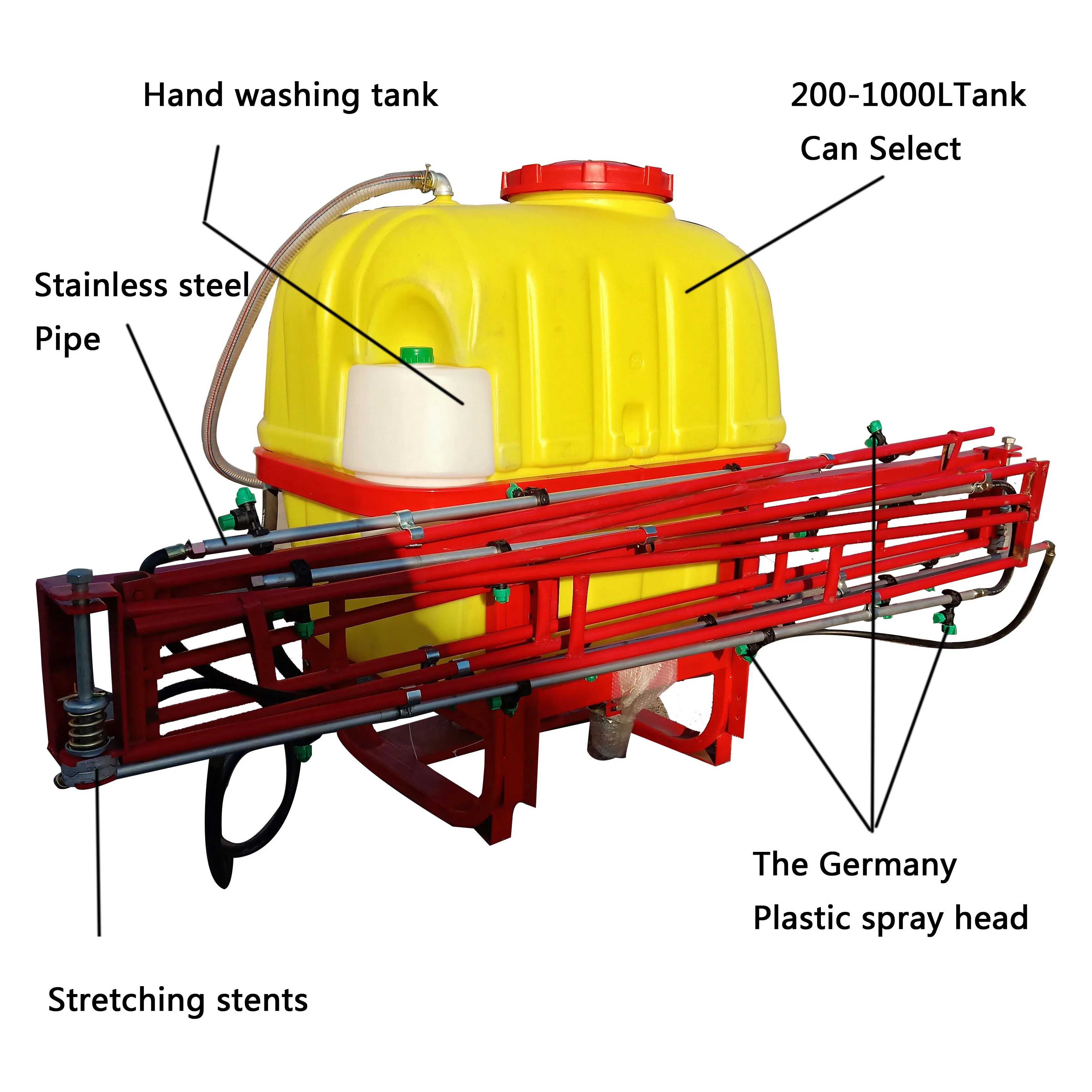 High Quality Agricultural Tractor 3 Point Mounted Farmland Power 500l ...