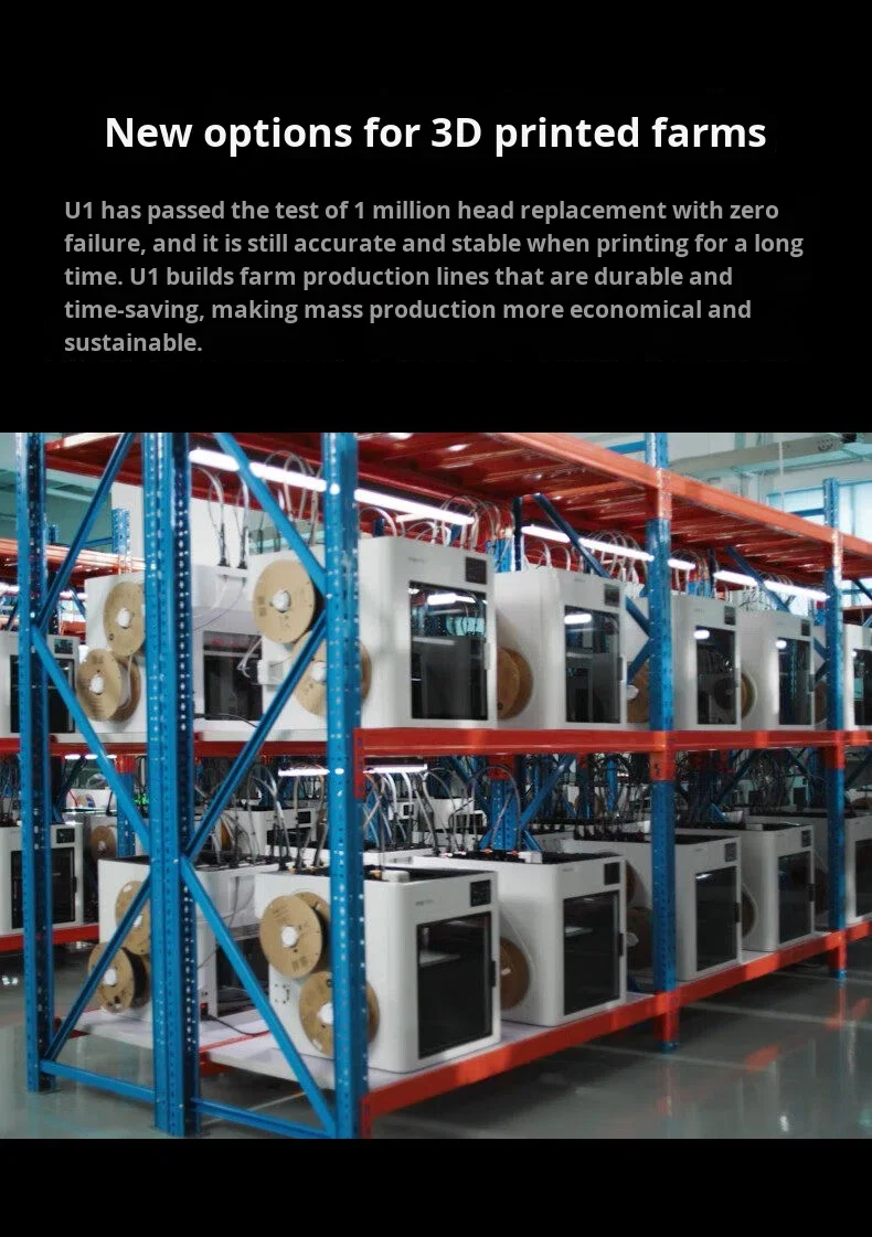 Snapmaker U1 4-Head Color 3D Printer| Alibaba.com