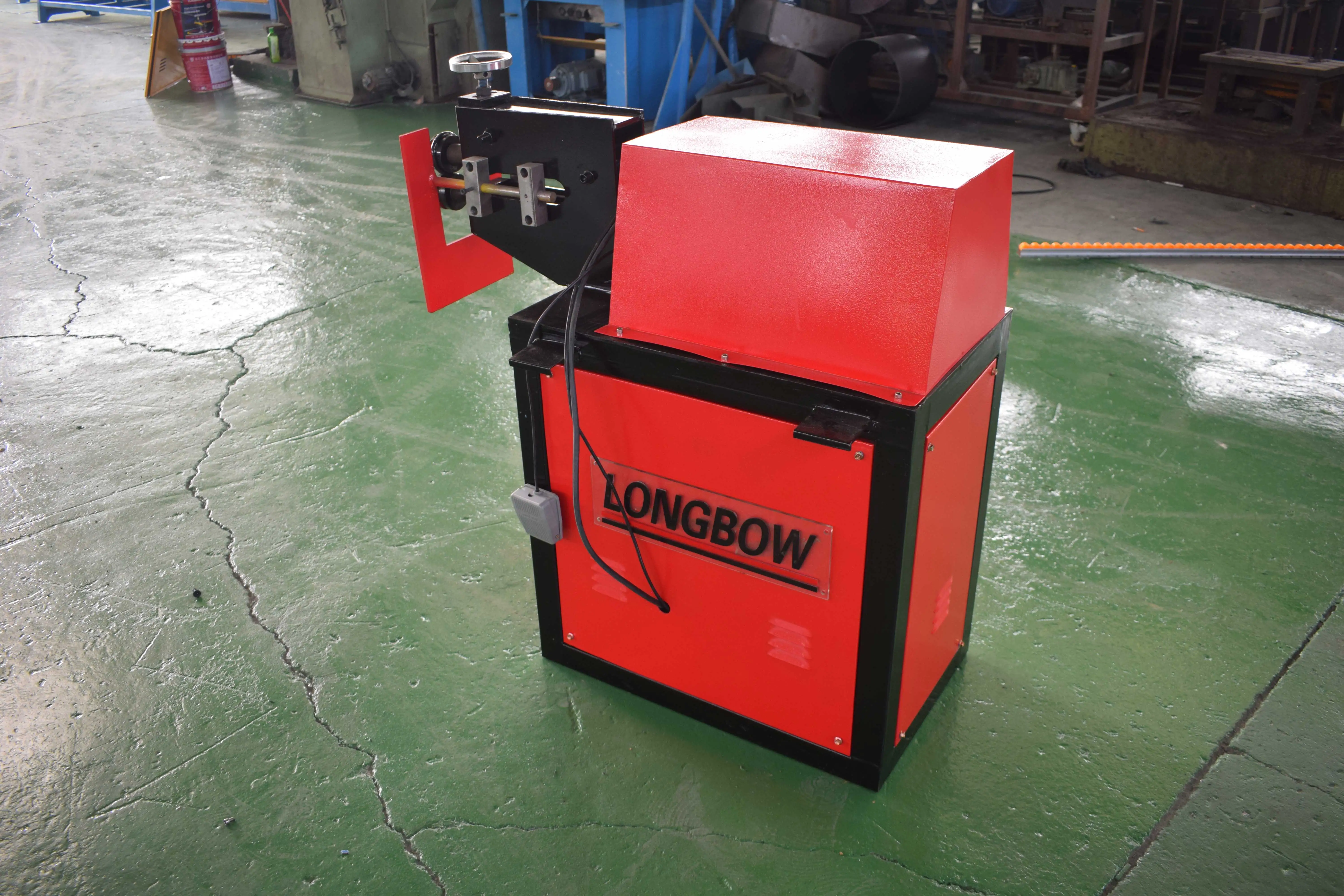 Metal Sheet Round Duct Grooving Machine - LONGBOW LH-15
