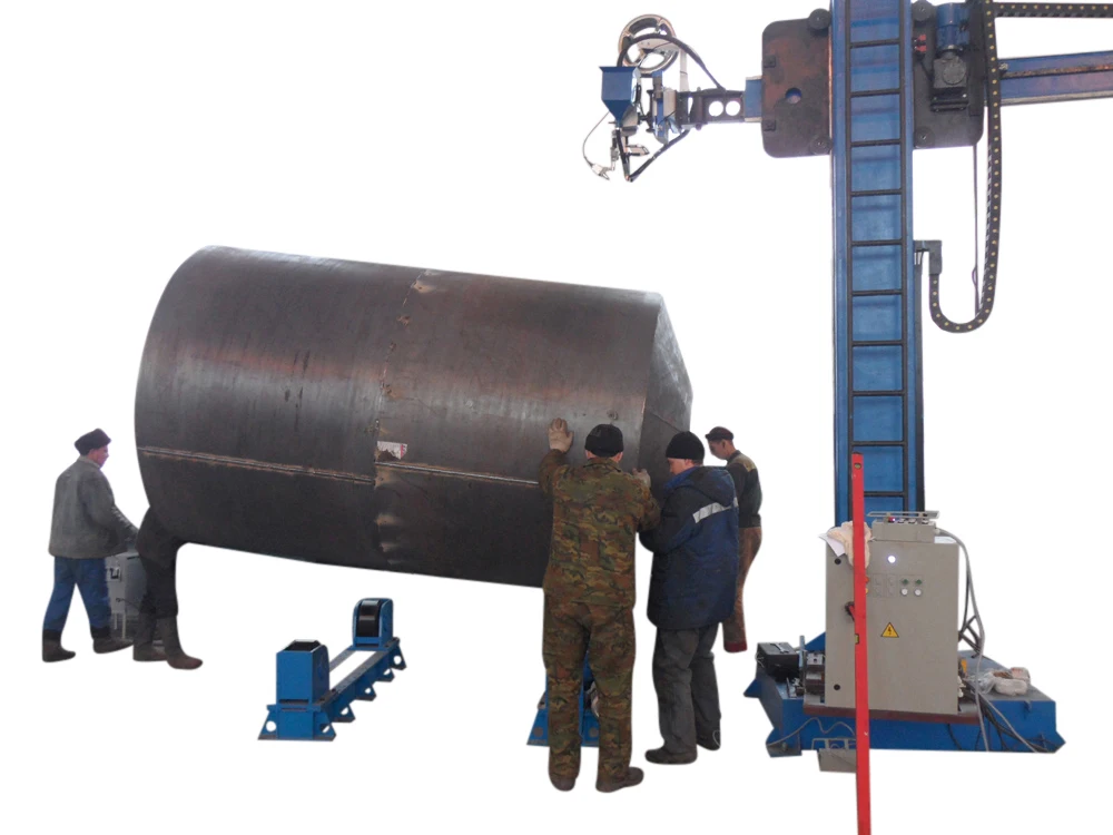 Welding Column Boom Czq V Track 2x3 Column Rotary Pneumatic Boom ...