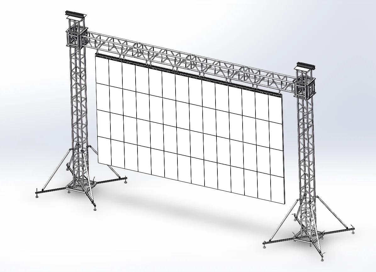 Lighting Tower Truss Backdrop Truss Concert Equipment Stage Truss