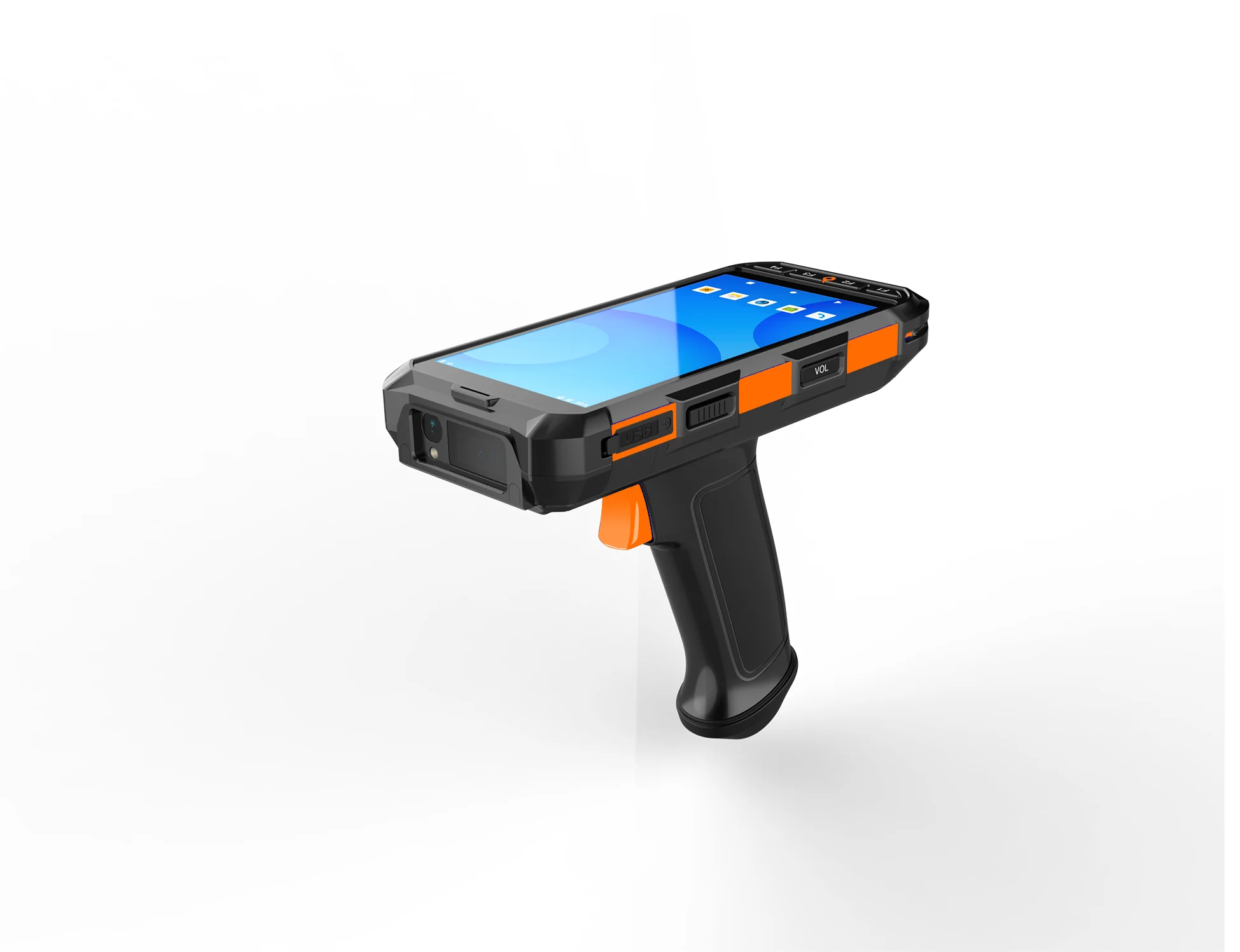 Rugged Pda 2d Qr Handheld Pda Android 11 Rfid Uhf Writer & Reader Oem Barcode Scanner Pdas - Buy ...