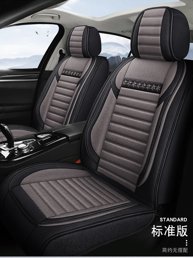 Generational Linen Car Seat Cover Wear-Resistant and Dirt-Resistant ...