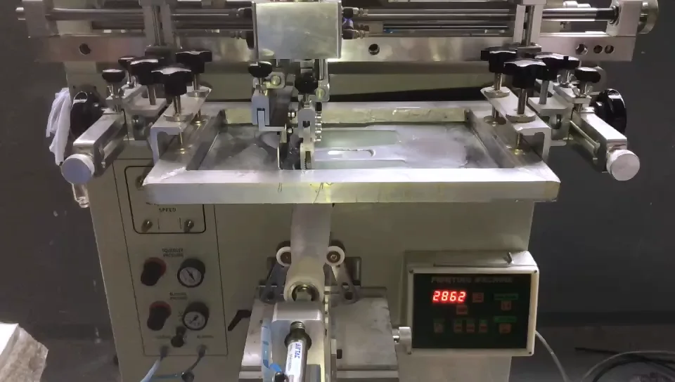 Semi Automatic Perfume Bottle Screen Printing Machine - Buy Perfume ...