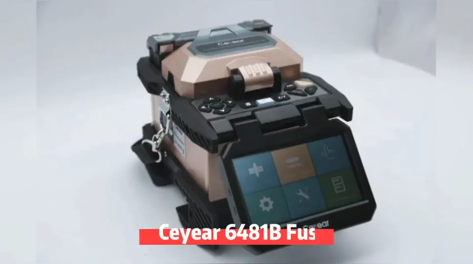 Cetc Ceyear Fiber Splicer Av6481 Av6481b Optical Fiber Fusion Splicer ...