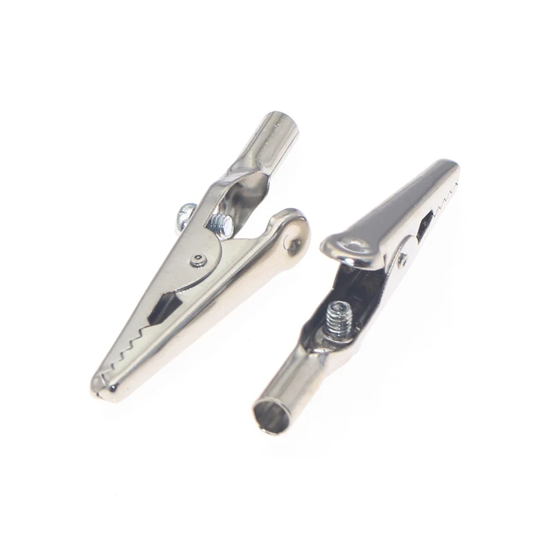 Alligator Clip No Cover 50MM 5A Iron Clamp for Testing