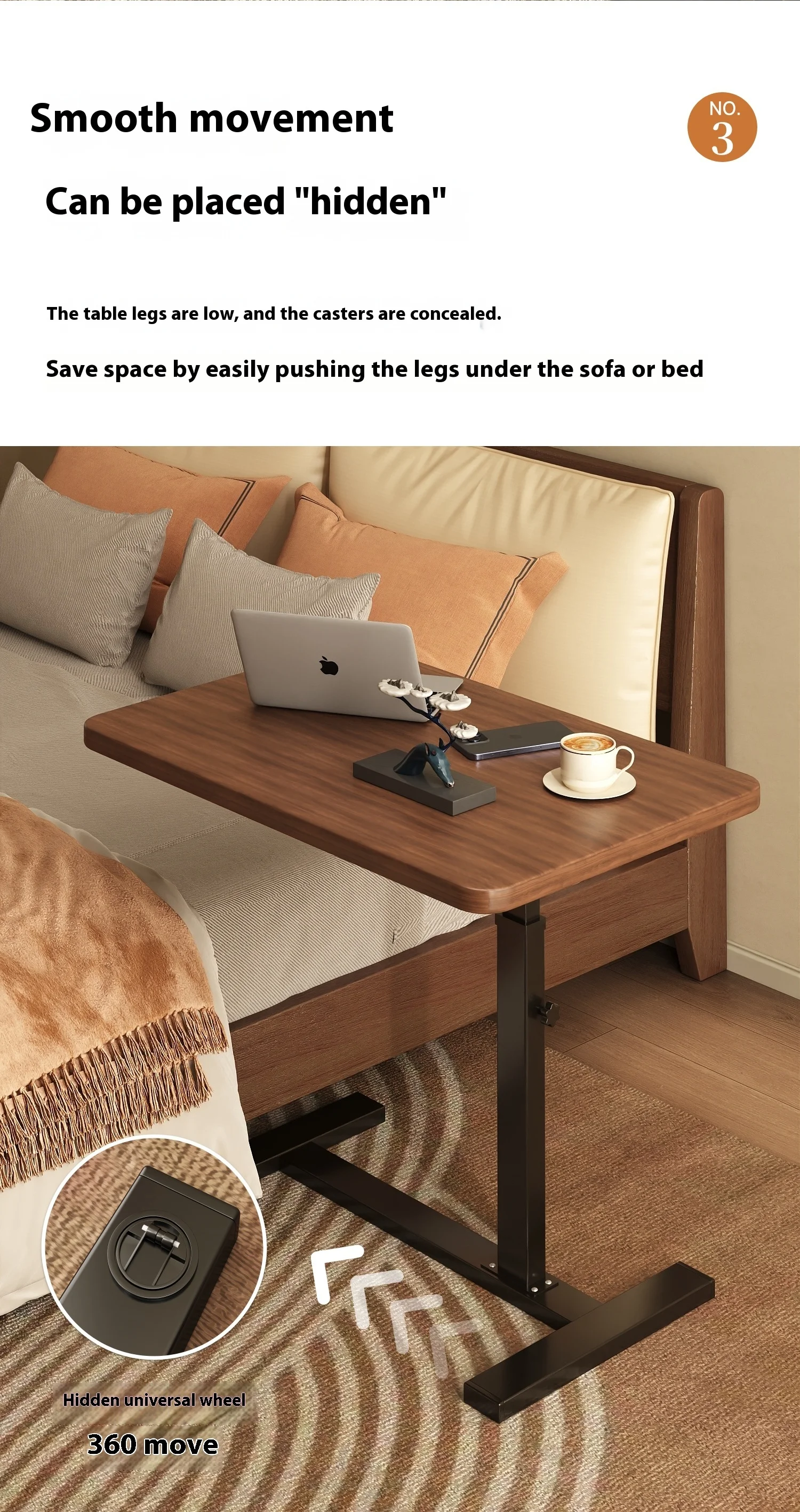 Adjustable Movable Student Writing Desk Simple Home Folding Computer ...