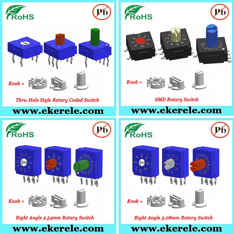 16 Position Binary Coded Rotary Switch - Reliable Control