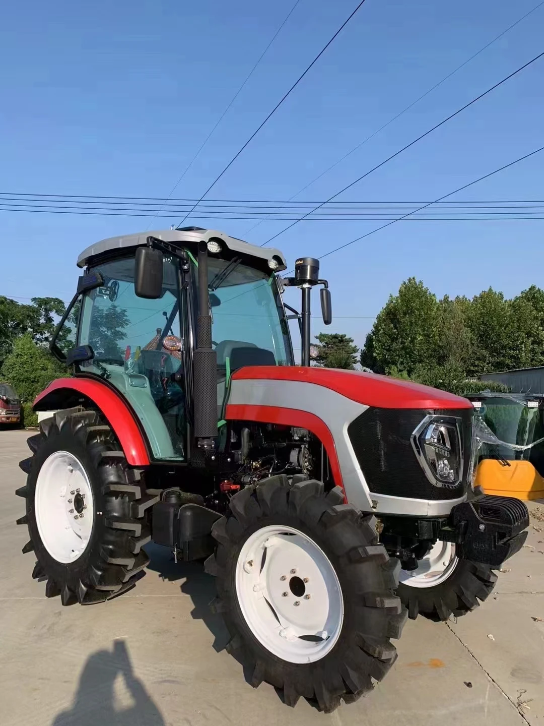 Agri Tracking 50hp 60hp Wheel Tractor Diesel Engine With Ac Farming ...