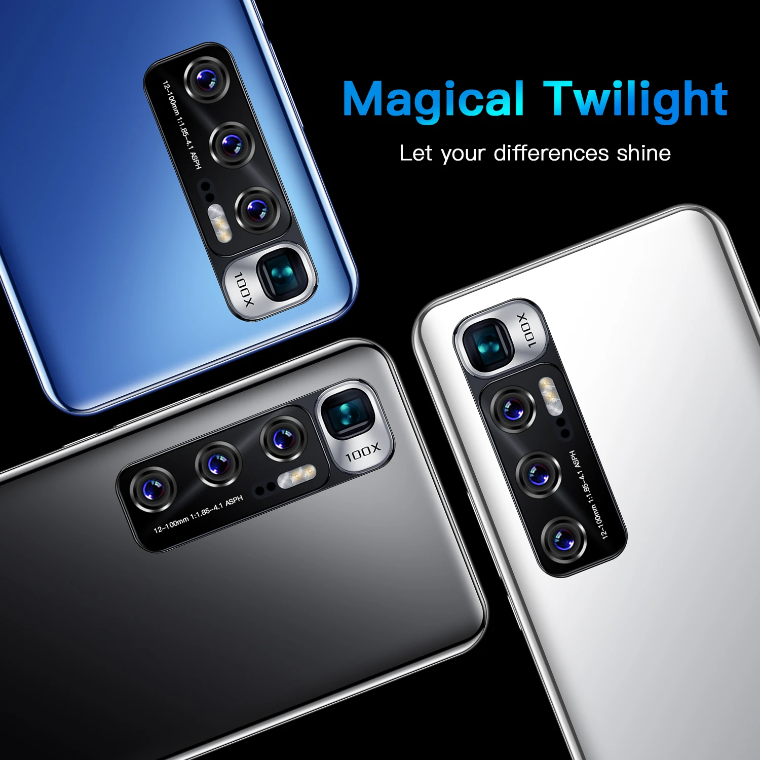 New Big Screen 4G Android10 Smartphone - 7.2 Inch, 12GB+512GB