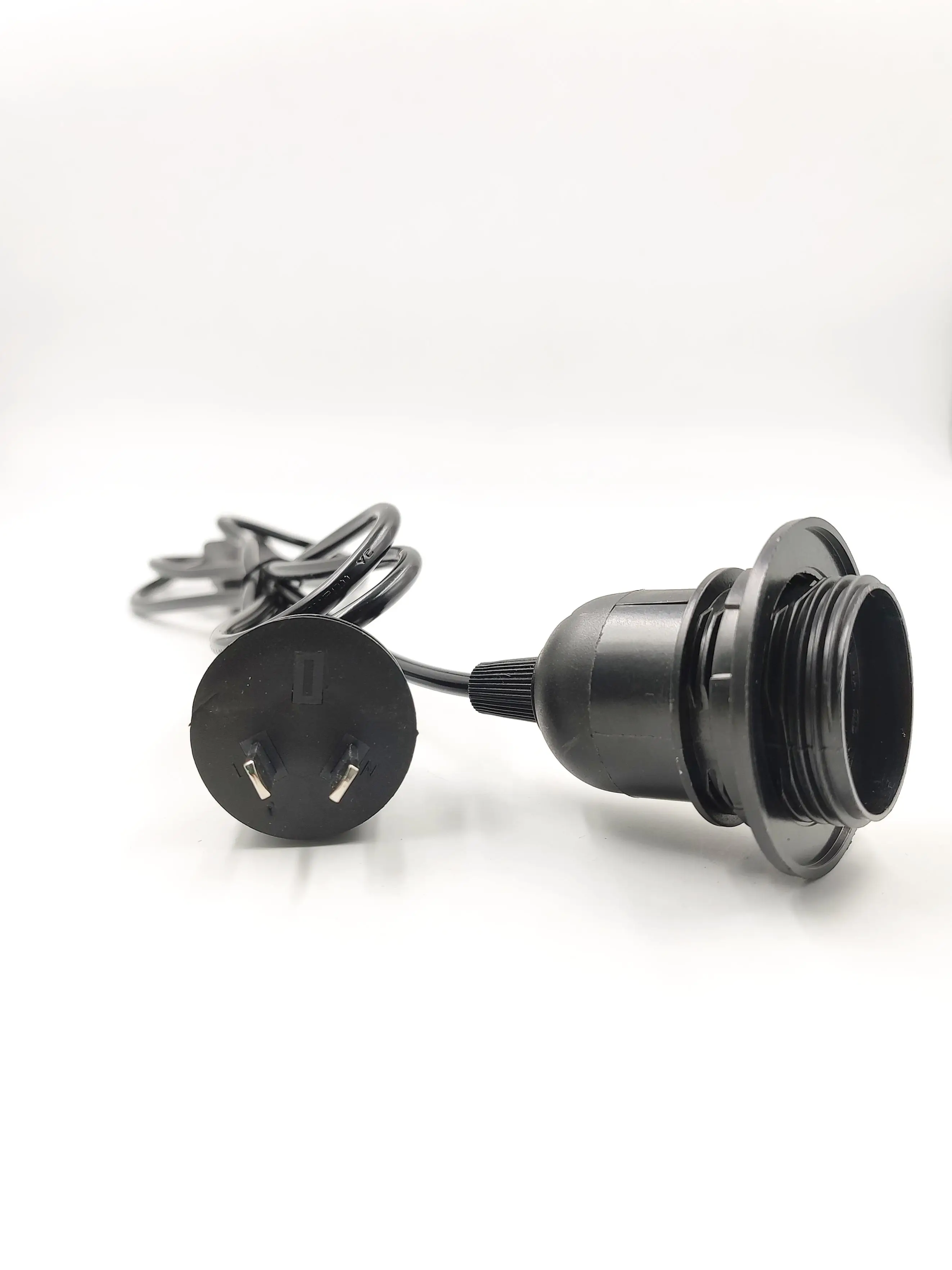 Australian Two-pin Plug 301 Dimming Switch 1.8m Black/white Rubber Plug ...