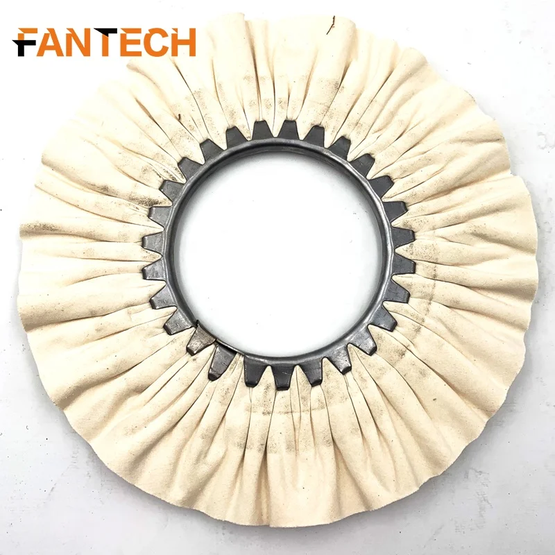 Fantech Orange Treated Airway Edge Buffing Wheel for Aluminum Grinding