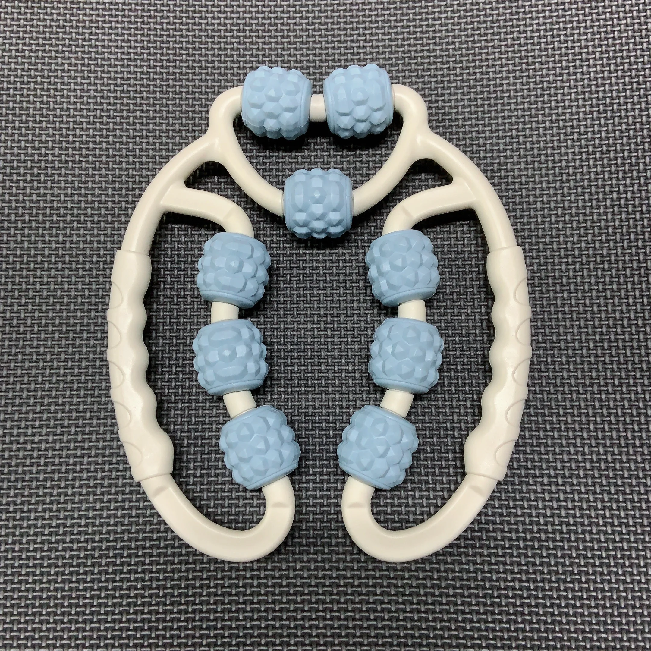 Relax Lean Leg Roller Roller bar Yoga Eight-wheel Massager Circular ...