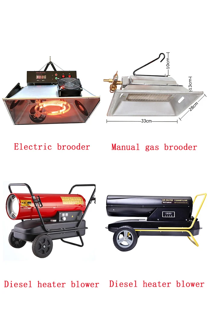 Poultry Brooding Equipment - Efficient Diesel Heaters