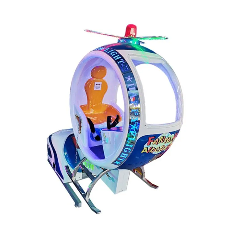 Threeplus Helicopter Kiddie Ride - Fun & High Returns