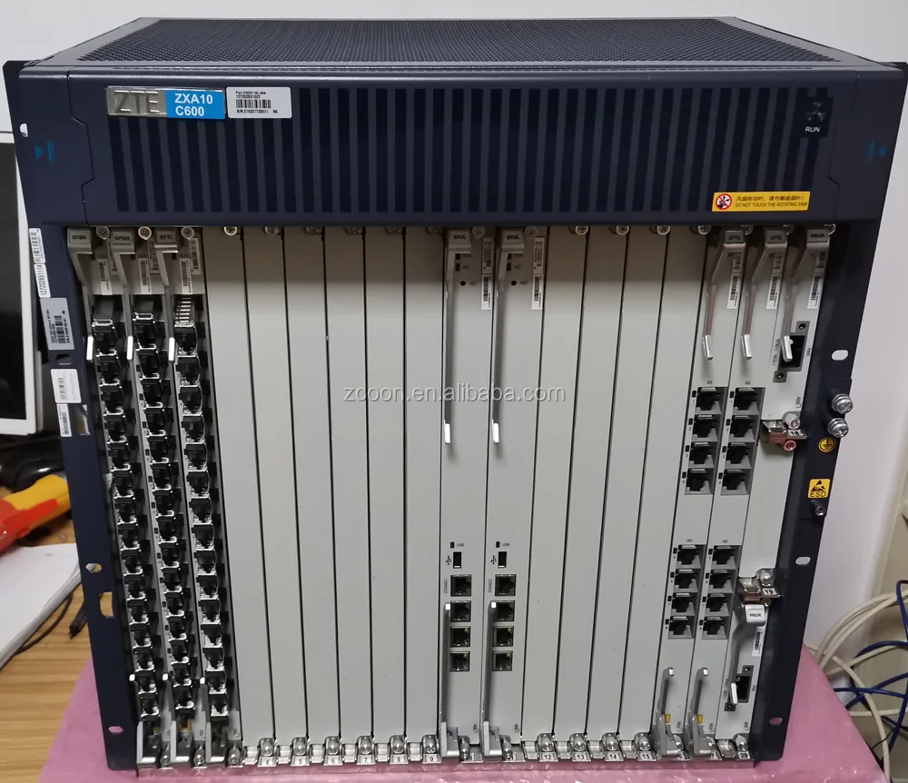 100% Original New Zte C600 10g Gpon Epon Olt Zte Zxa10 C600 - Buy Zte C600,Zte C600,10g Gpon ...