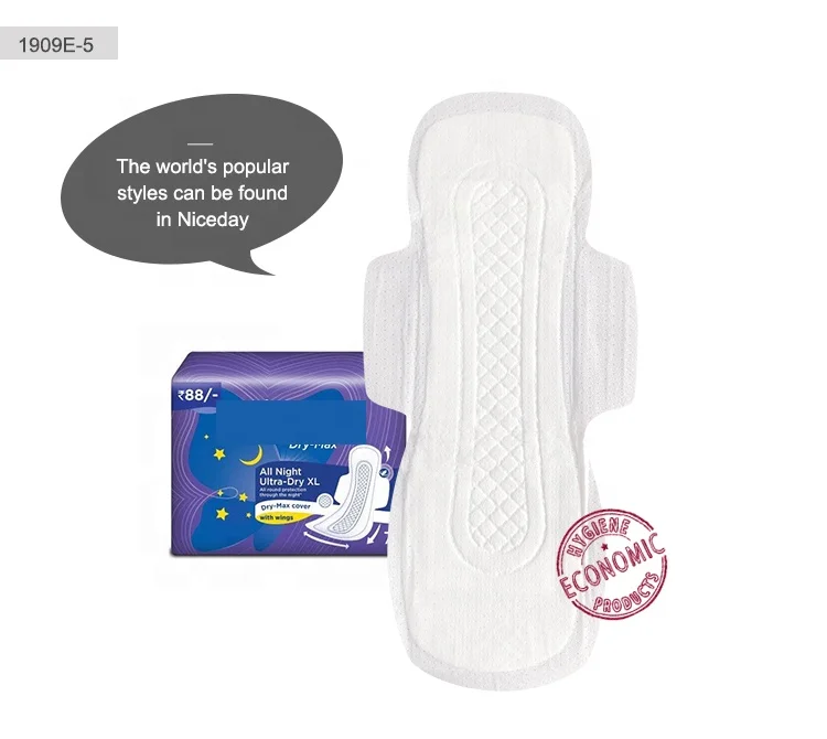 Perforated Film Softcare Sanitary Pad Quick Dry Sanitary Napkins ...