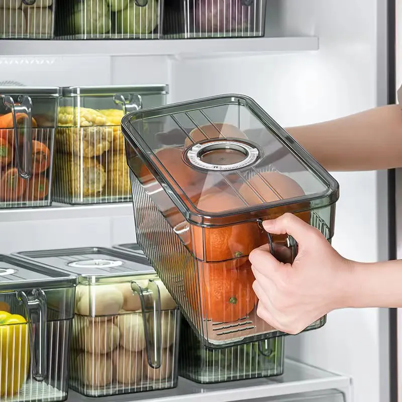 L Refrigerator 3L Food Storage Box - Airtight Fresh-Keeping Container ...