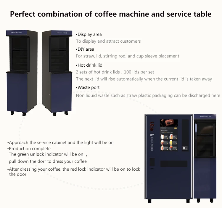 Loyalsuns COFFEE Vending Machine - Selfservice & Outdoor