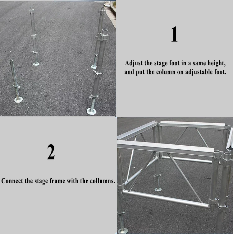 Aluminum Outdoor Concert Stage Platform - Durable & Versatile