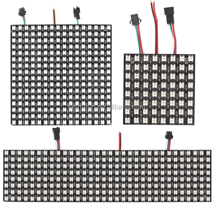 유연한 Led 매트릭스 32x8 Ws2812b 픽셀 화면 - Buy Led Matrix Ws2812b,Flexible Led ...