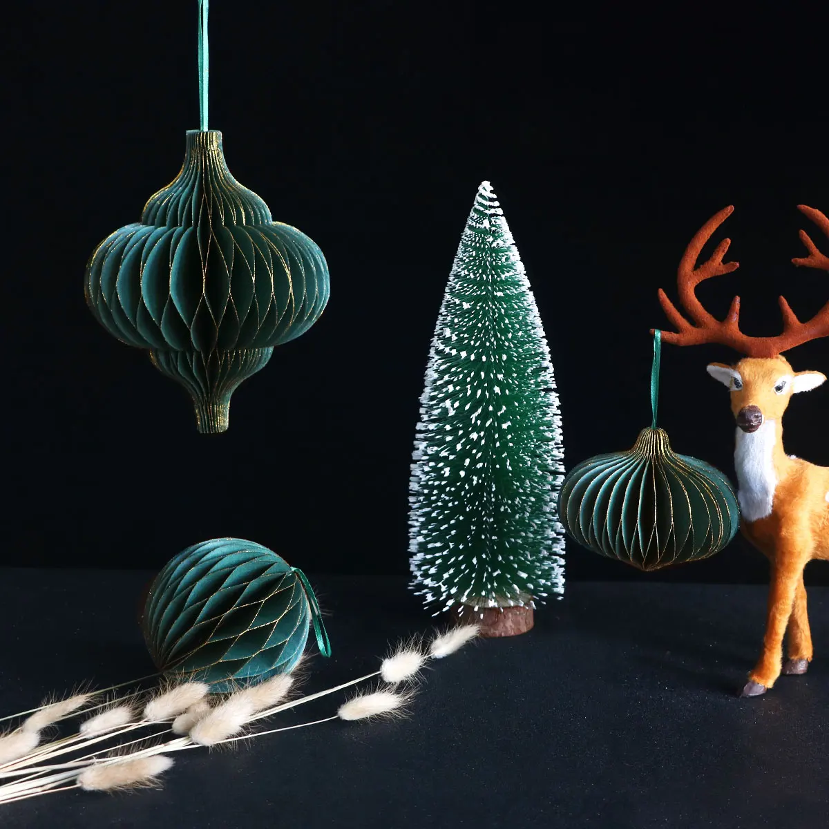 Umiss Handmade Paper Decorations,Ornament Honeycomb Foldable Wedding ...