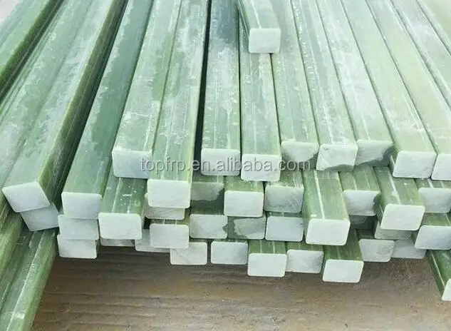 Hot Sale Green Square Fiberglass Epoxy Rod For Electric Furnace ...
