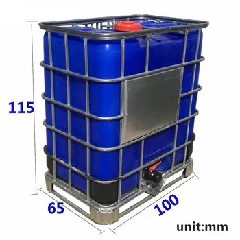 Factory Sell Rotational Plastic 500liter Ibc Container Tank With Best ...