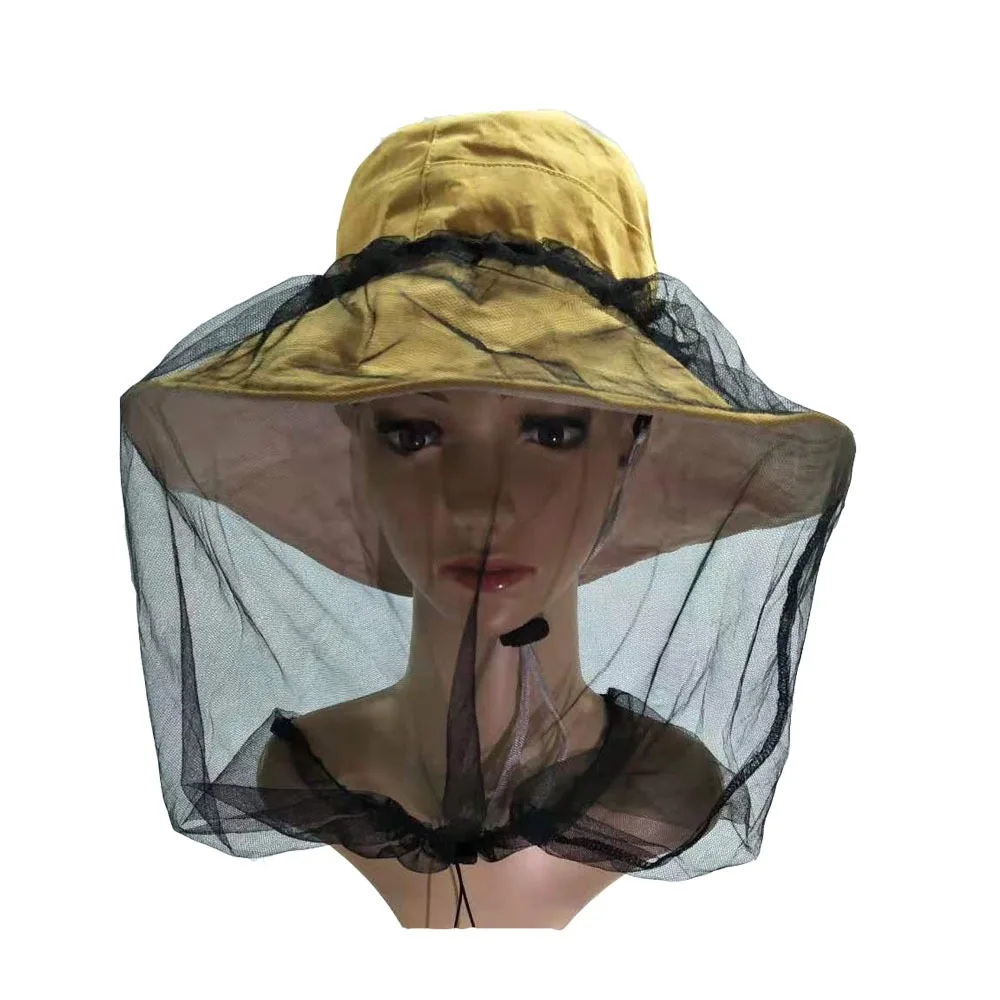 Ant5ppe Beekeepers Hats Gnats Insect Bug Mosquito Cap Cotton Beekeeping ...