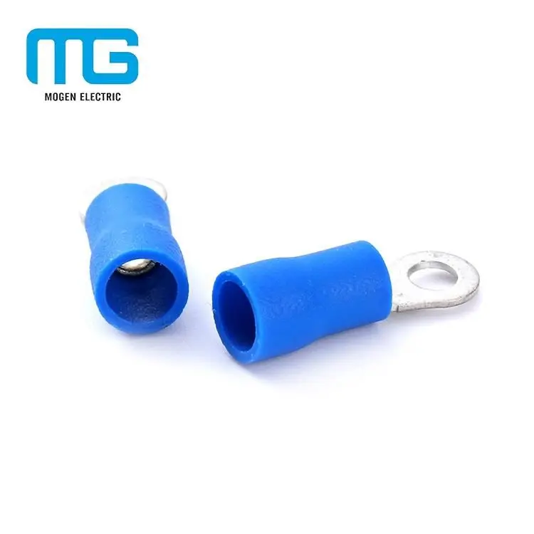 Insulation Round Copper Terminal Lugs Ring Type Tongue Terminals - Buy ...