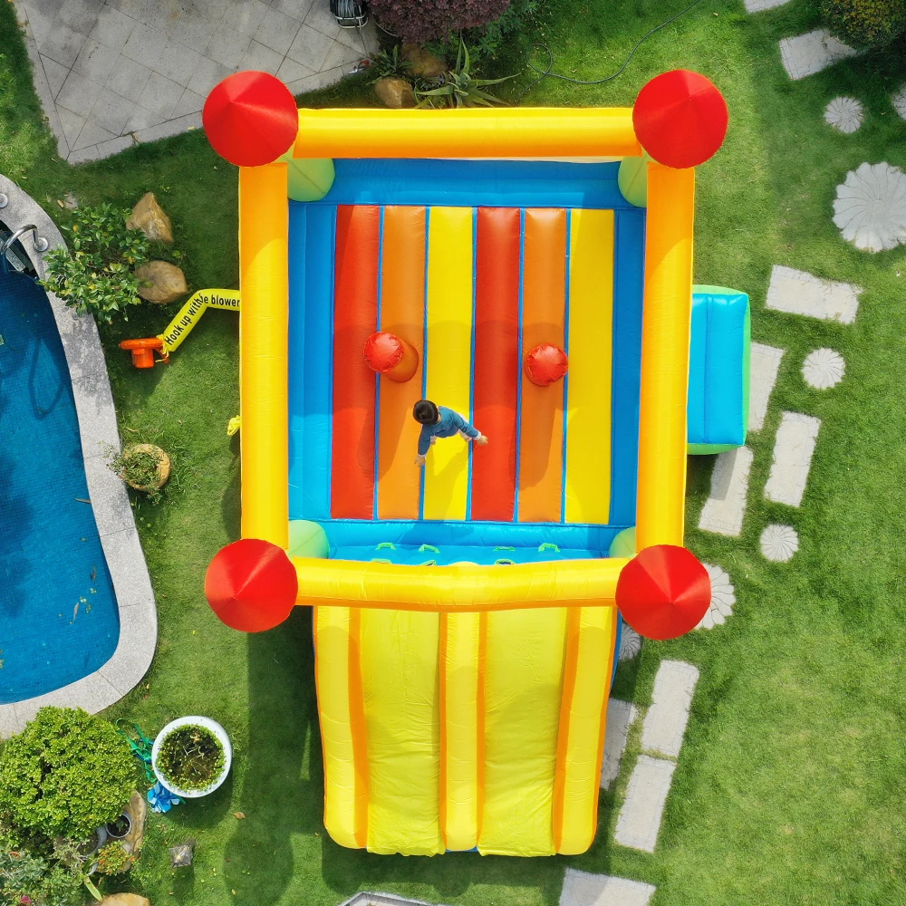 Castillo Inflable Económico para Niños, Tobogán, Casa de Brinco ...