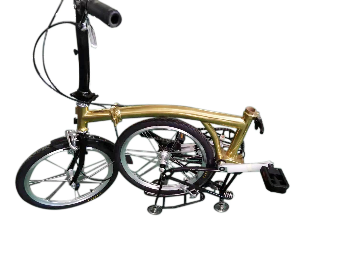 Factory Direct Sales Titanium Folding Bike Frame 26 Inch Titanium Frame ...