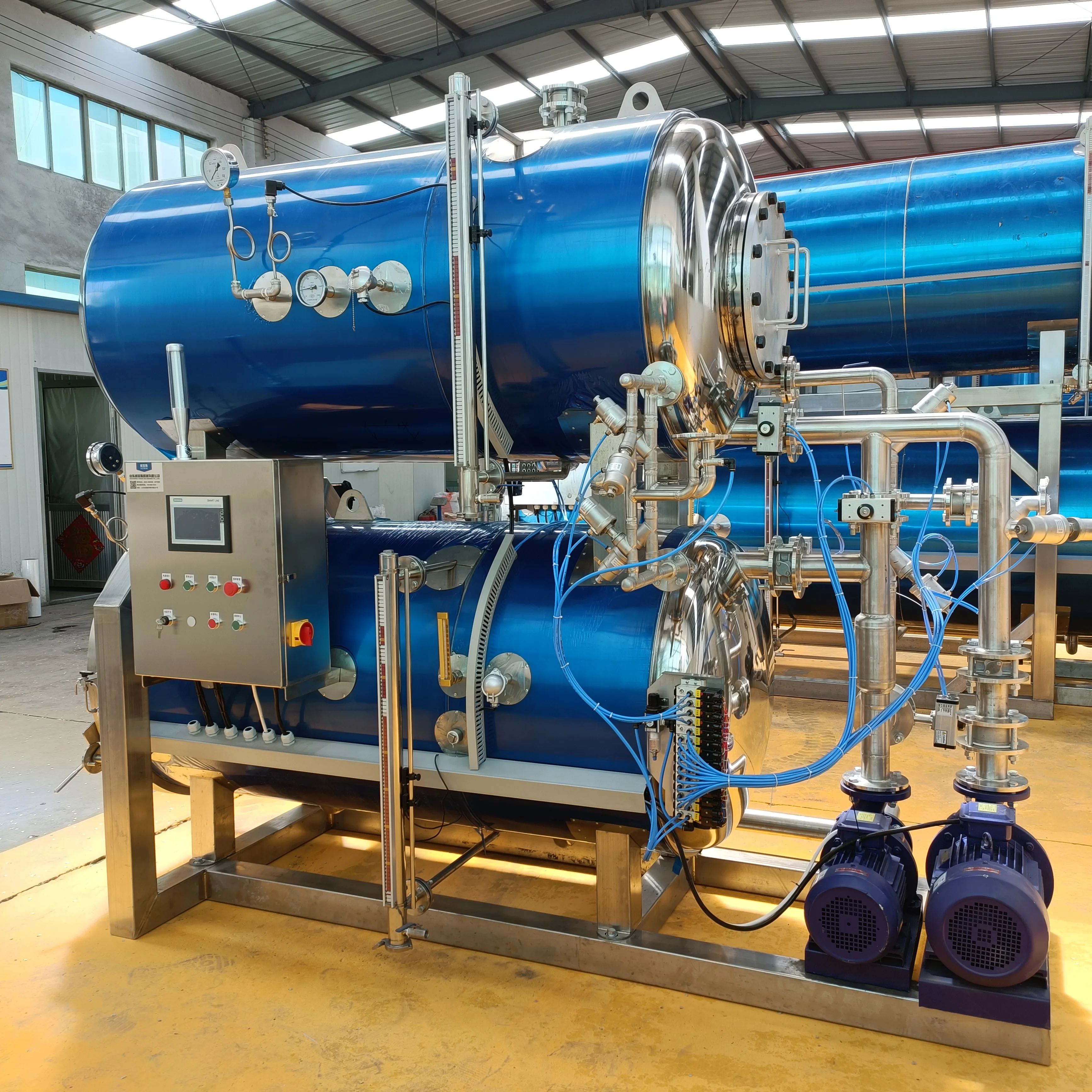 Jjclmodernmatic Double-layer Water Bath Retort Machine Wooden Case ...