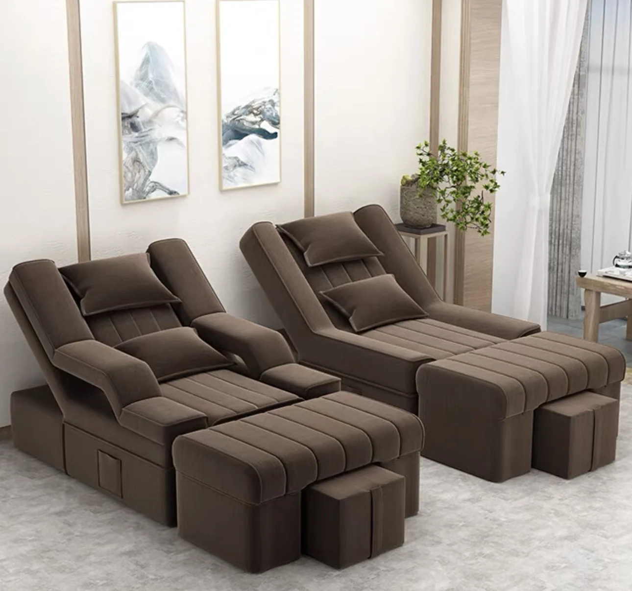 Modern Foot Spa Sofa Spa Chair Massage Pedicure Sofa Chair - Buy Foot ...