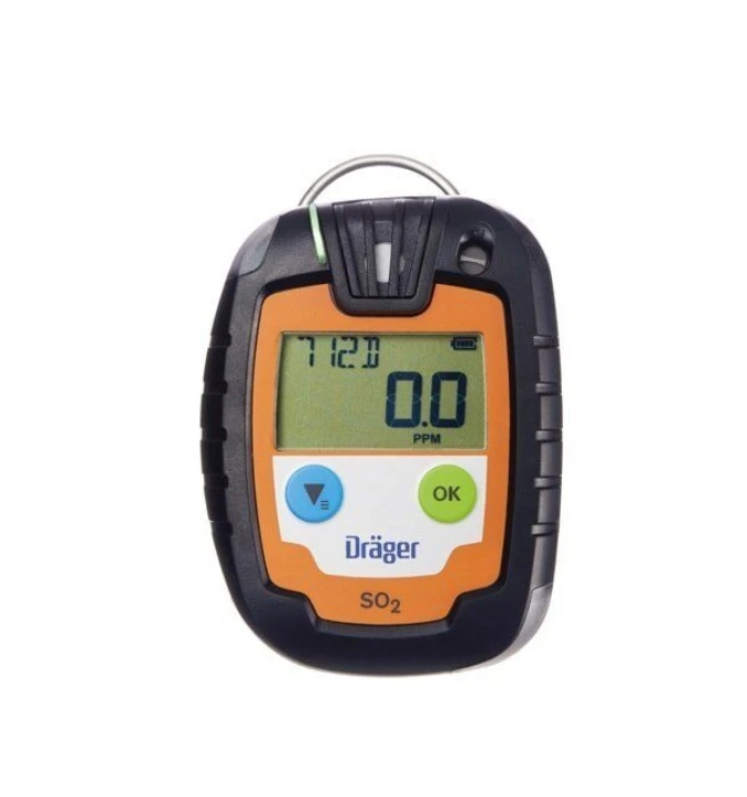 Single Gas Detector Drager Pac 6500 For Portable Detection Of O2,H2s,Co ...