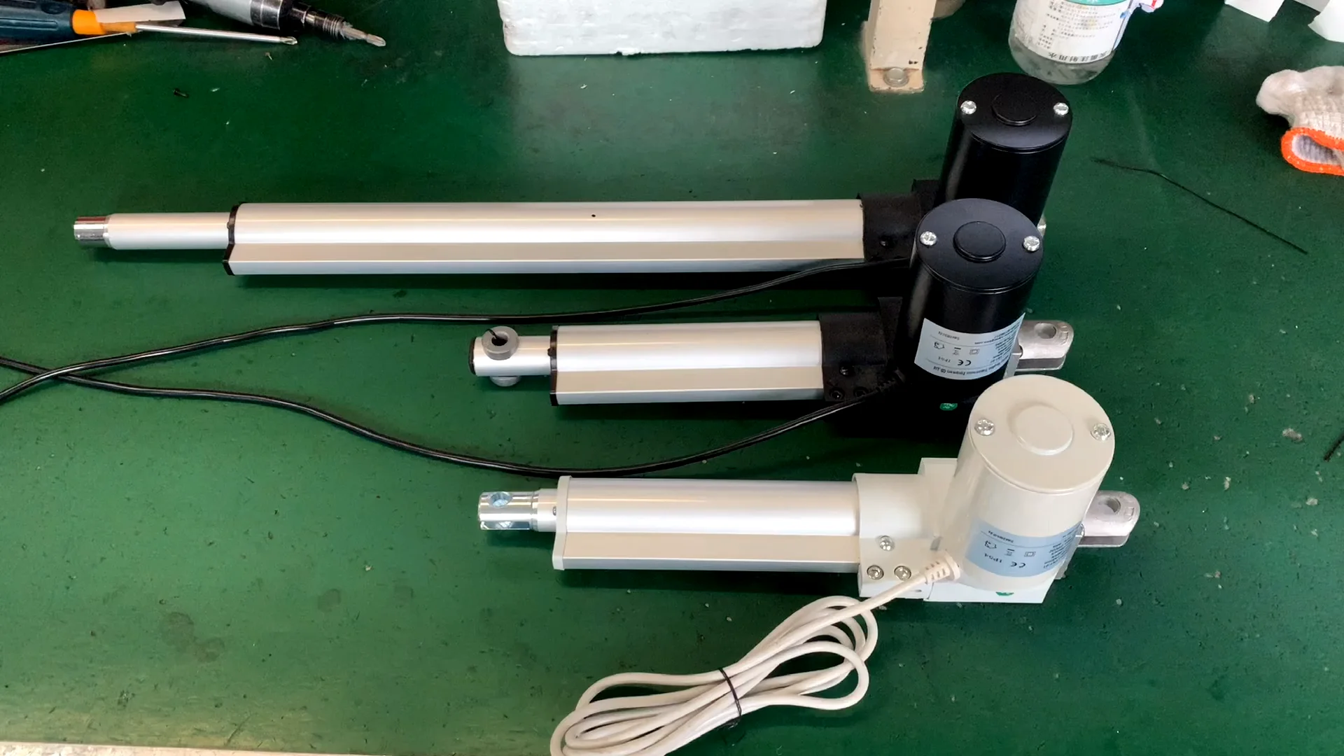 Camper Roof Lifting Electric Telescopic Actuators Linear Actuator 12v ...