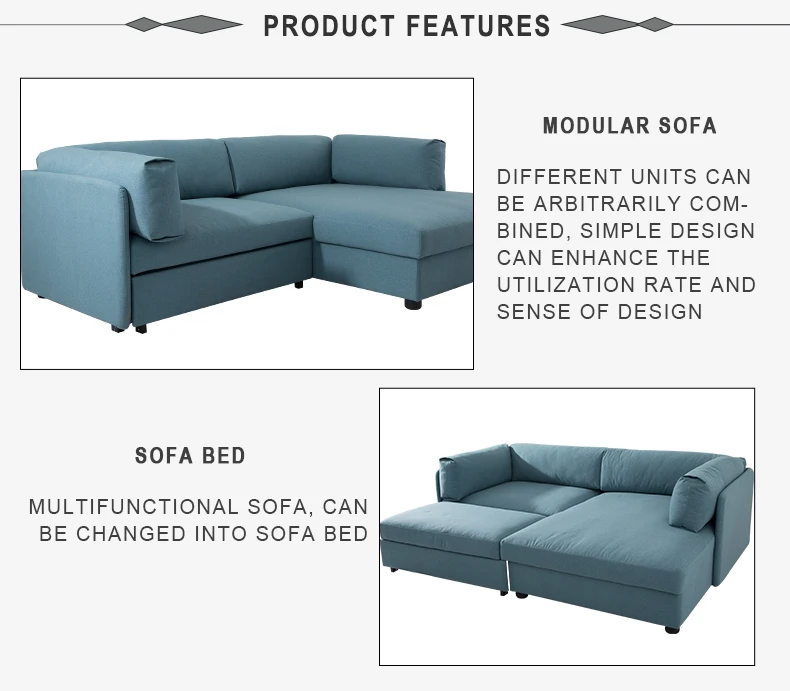 Nisco Sleeper Sofa Bed Sectional Sofa for Living Room Furniture Set ...