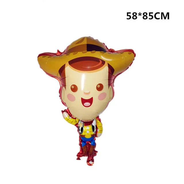 Cartoon Character Toy Story 4 Balloon Buzz Light Year Woody Forky Shape ...