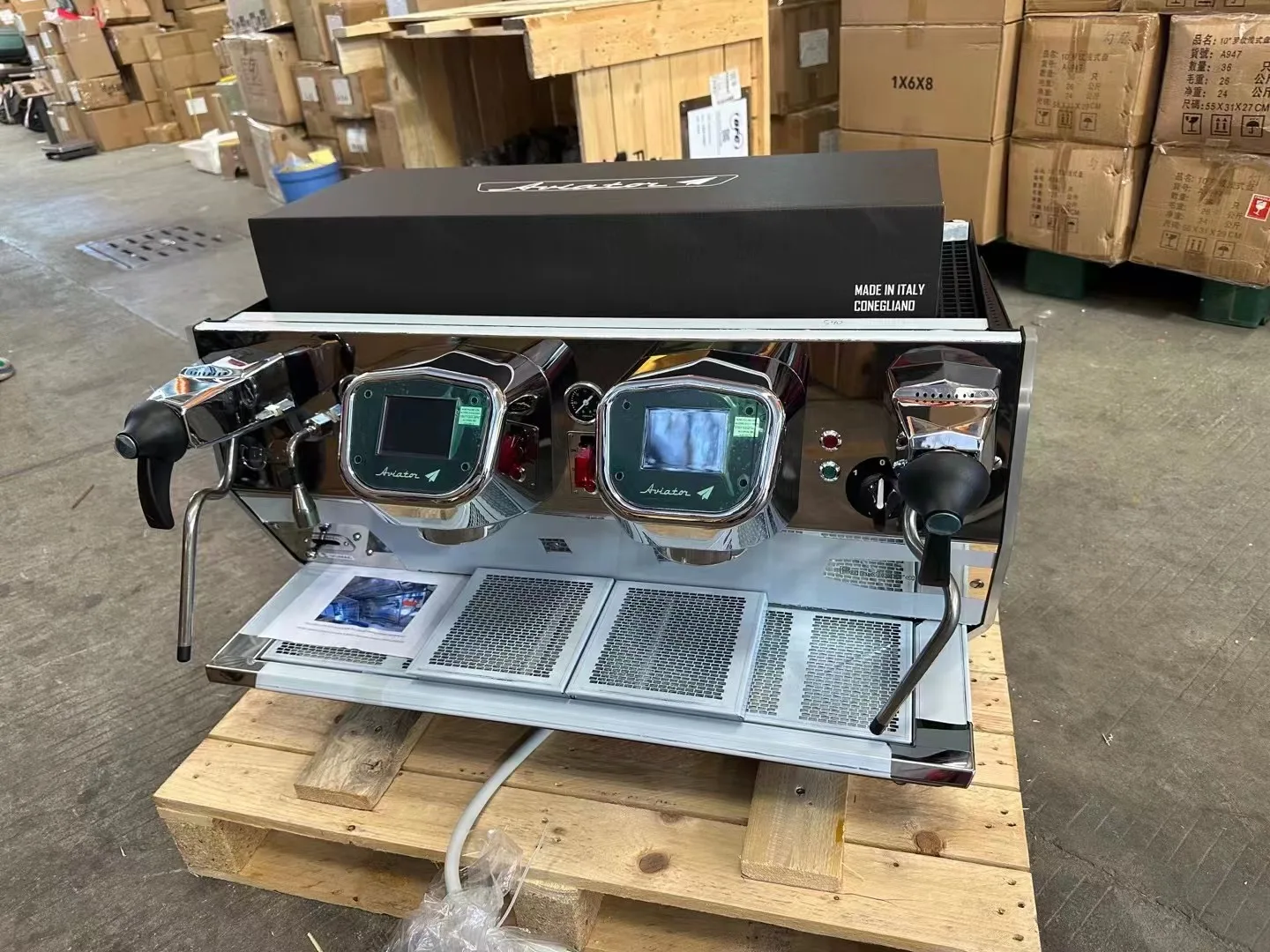 Italy Pandorra Aviator Branded Coffee Machine Automatic Espresso Coffee ...