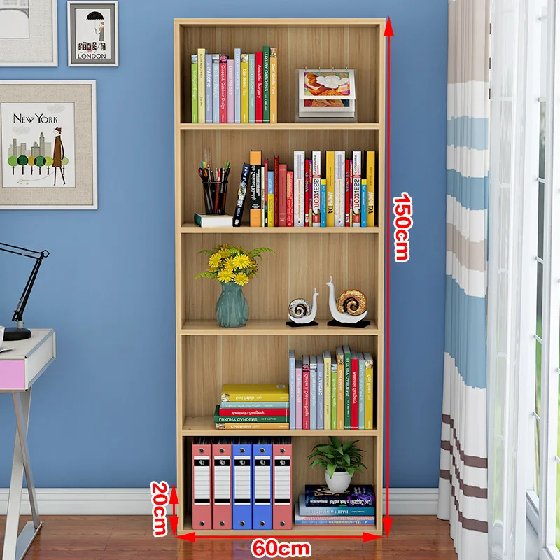 Nordic Style Bookshelf - Minimalist Storage Solution